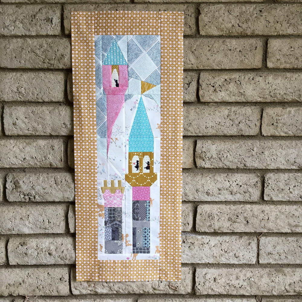 Land of Magic Quilt Sew Along: The Castle - Purple Daisies Quilting