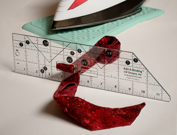 NEW! Add-A-Binding Ruler - Purple Daisies Quilting