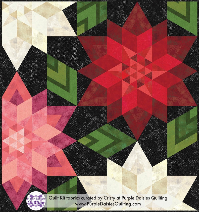 Crimson Christmas by Krista Moser + Quilt Kit 2.0 [Updated] - Purple ...
