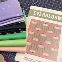 Everbloom by Pen + Paper Patterns - Purple Daisies Quilting