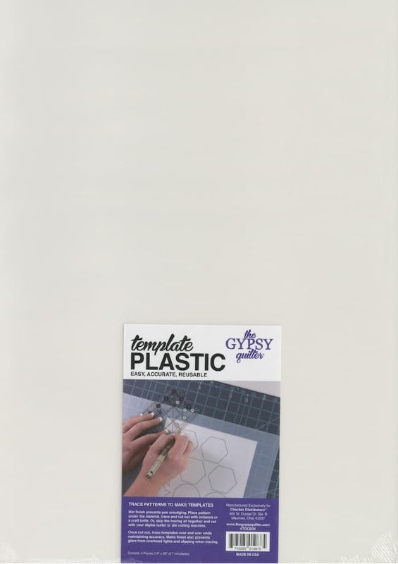 Template Plastic - 14"x20" - Purple Daisies Quilting