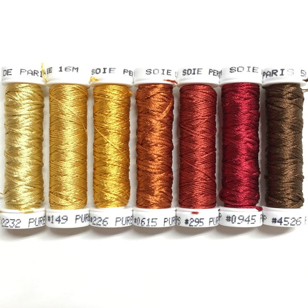 Yellow Sunflower - Bloom Thread Collection - Purple Daisies Quilting